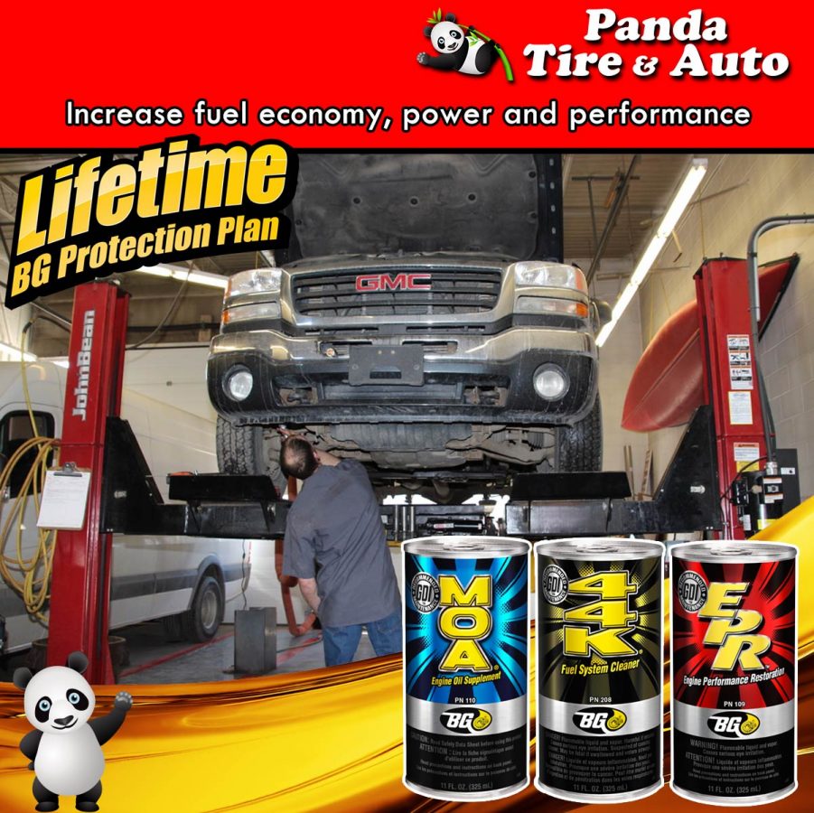 GDI engines & BG Products - Panda Tire Auto Service - Moose Jaw | Auto ...